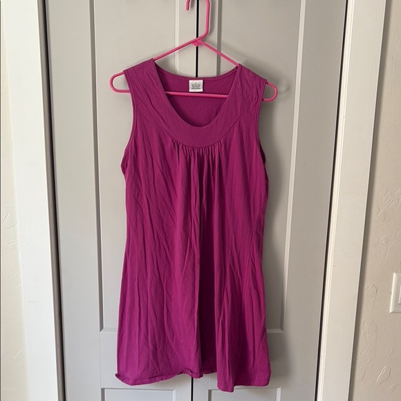 Woman Within | Dresses | Woman Within Pleated Sleeveless Tank Pink ...